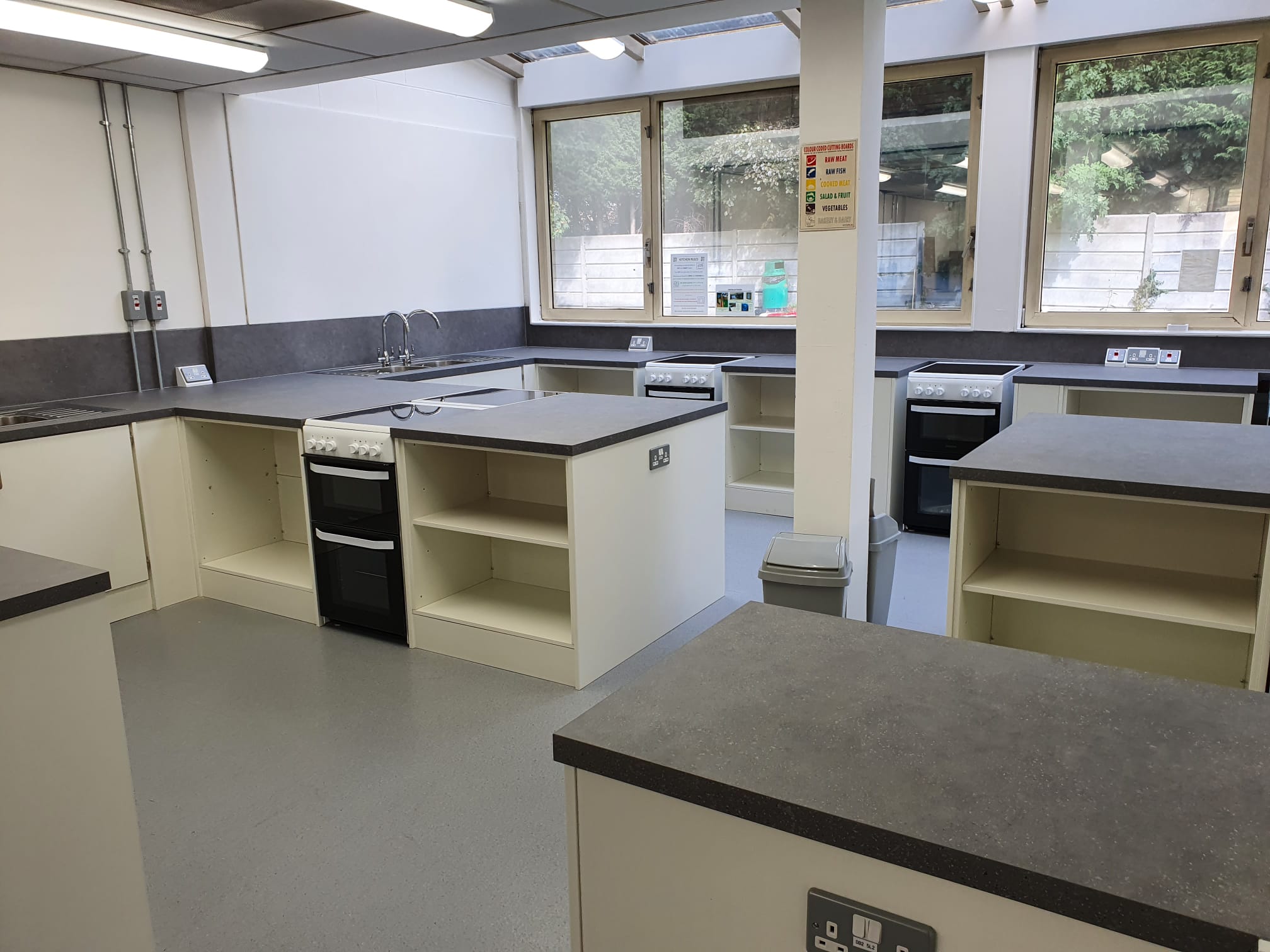 Stretford Grammar High School Home Economics Room