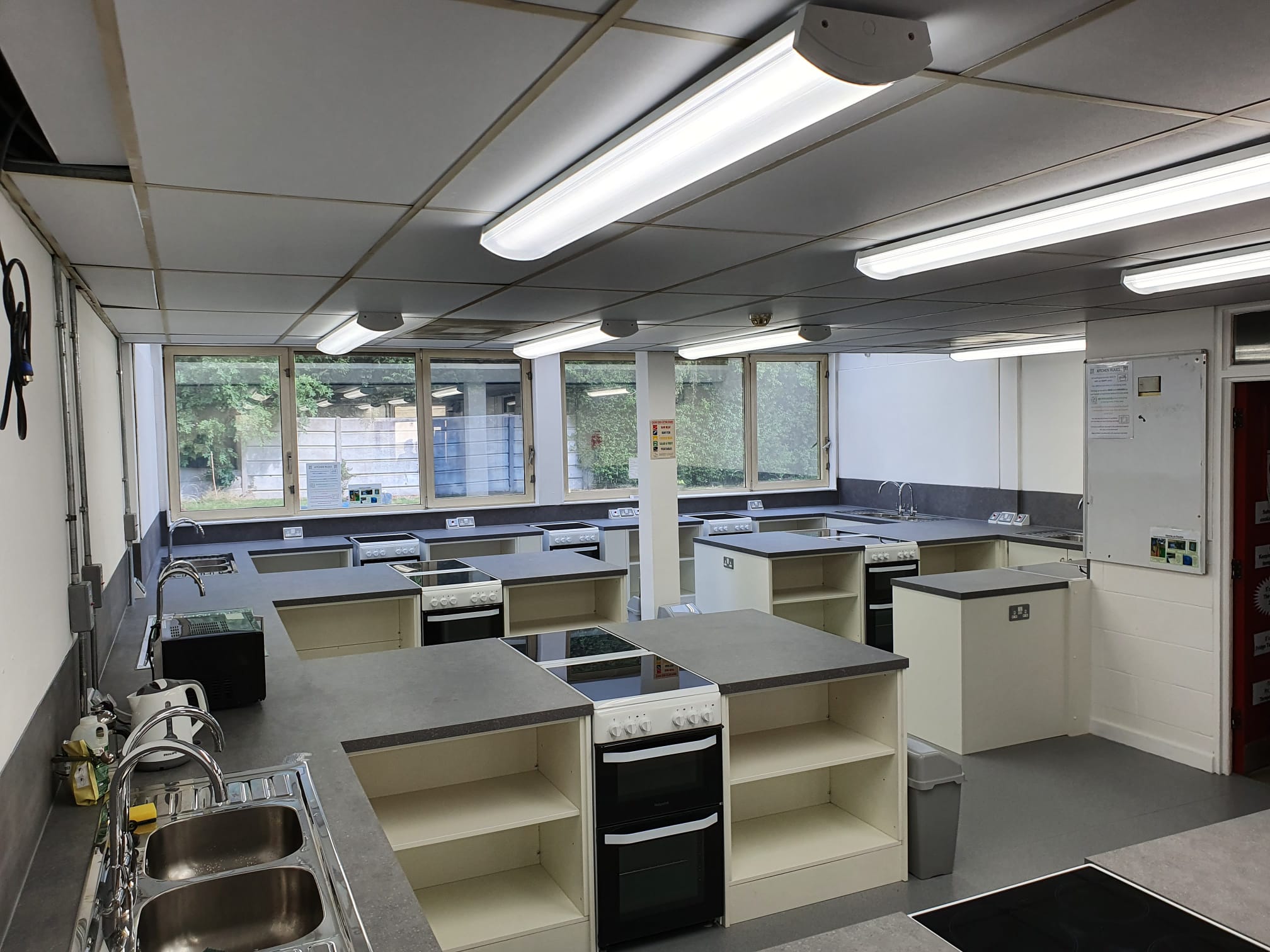 Stretford Grammar High School Home Economics Room
